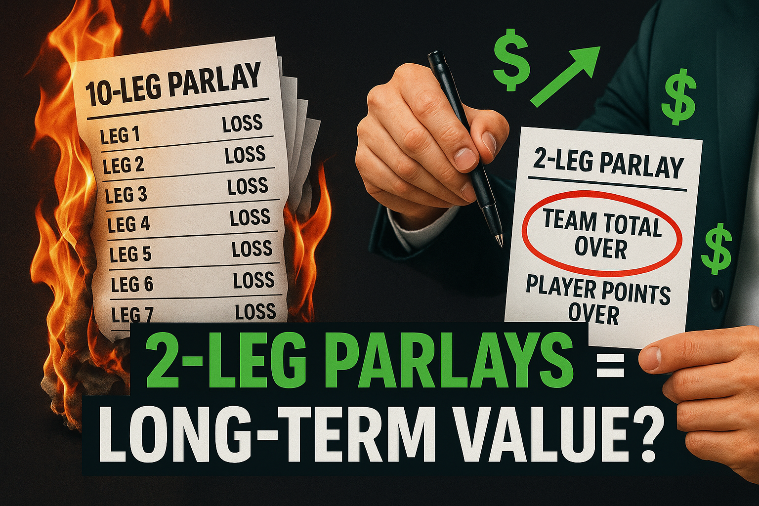 Build The Perfect 2-Leg Parlay For Maximum Value | WagerLens Blog